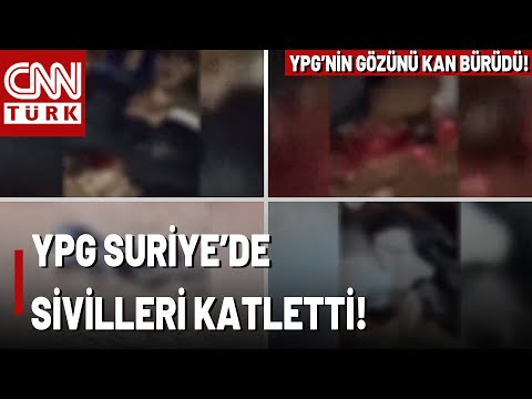 YPG Suriye'de Katliam Yaptı! Hangi DEM'liler Bu Görüntüleri Savunuyor?