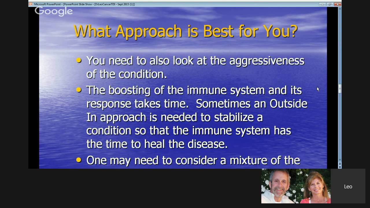 "Alternative Cancer Healing" with Leo McCormick, DC - YouTube