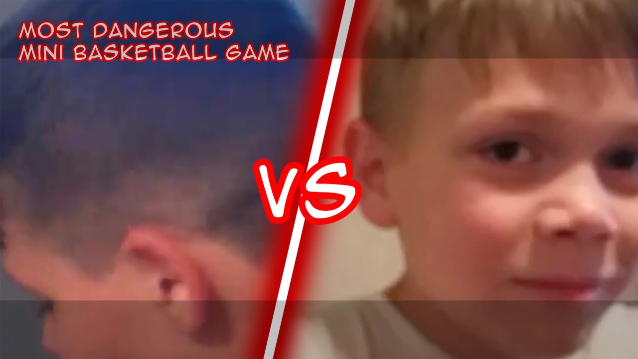 Most Dangerous Mini Basketball Game - YouTube