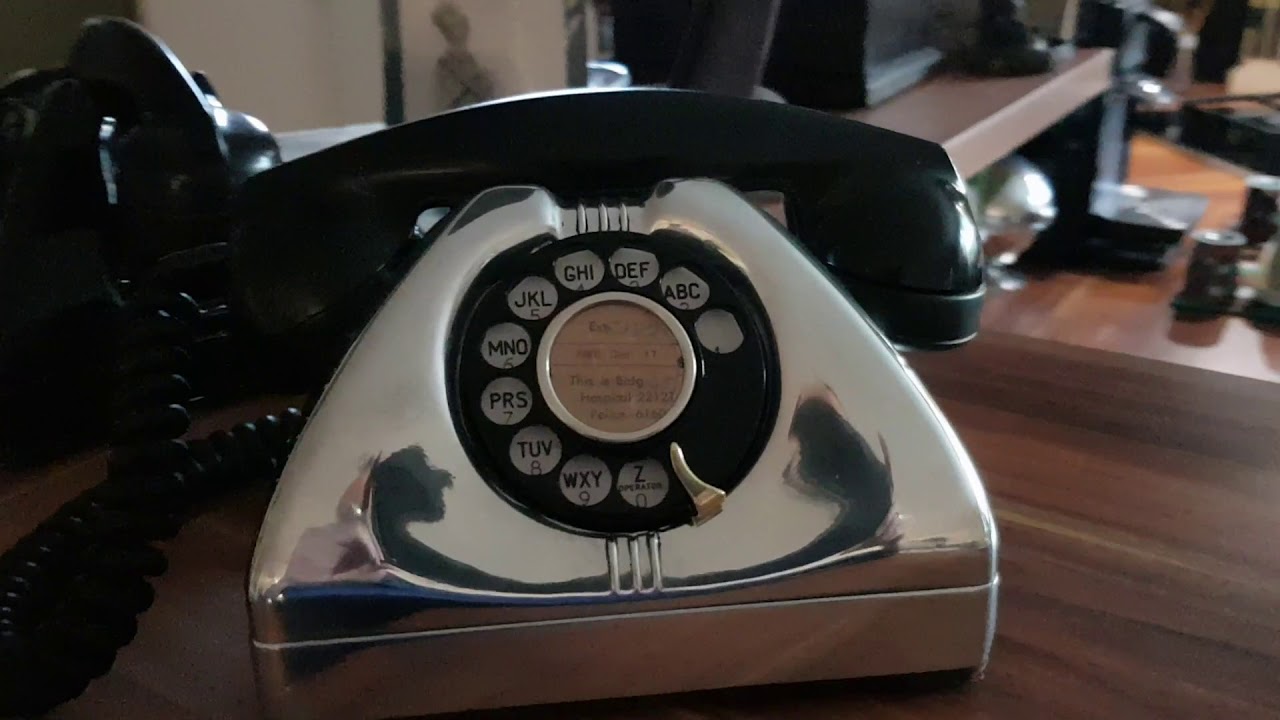 Téléphone U.S Army 1948 - YouTube