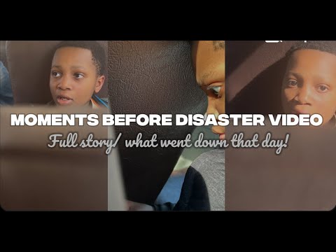 Context Of The Moments Before disaster video - YouTube