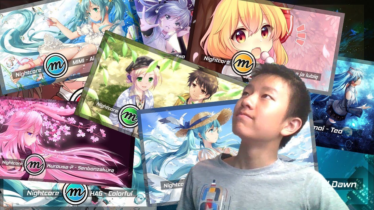 How I Make Nightcore Thumbnails ft. Facecam + PowerPoint - YouTube