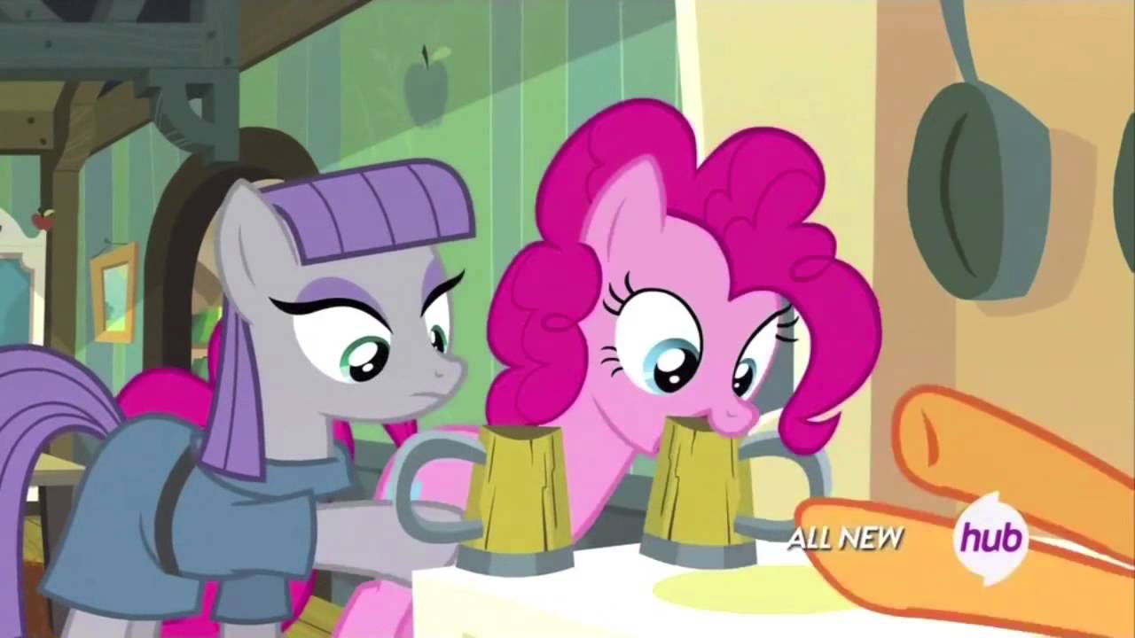 Pinkie Pie drinking cider - YouTube
