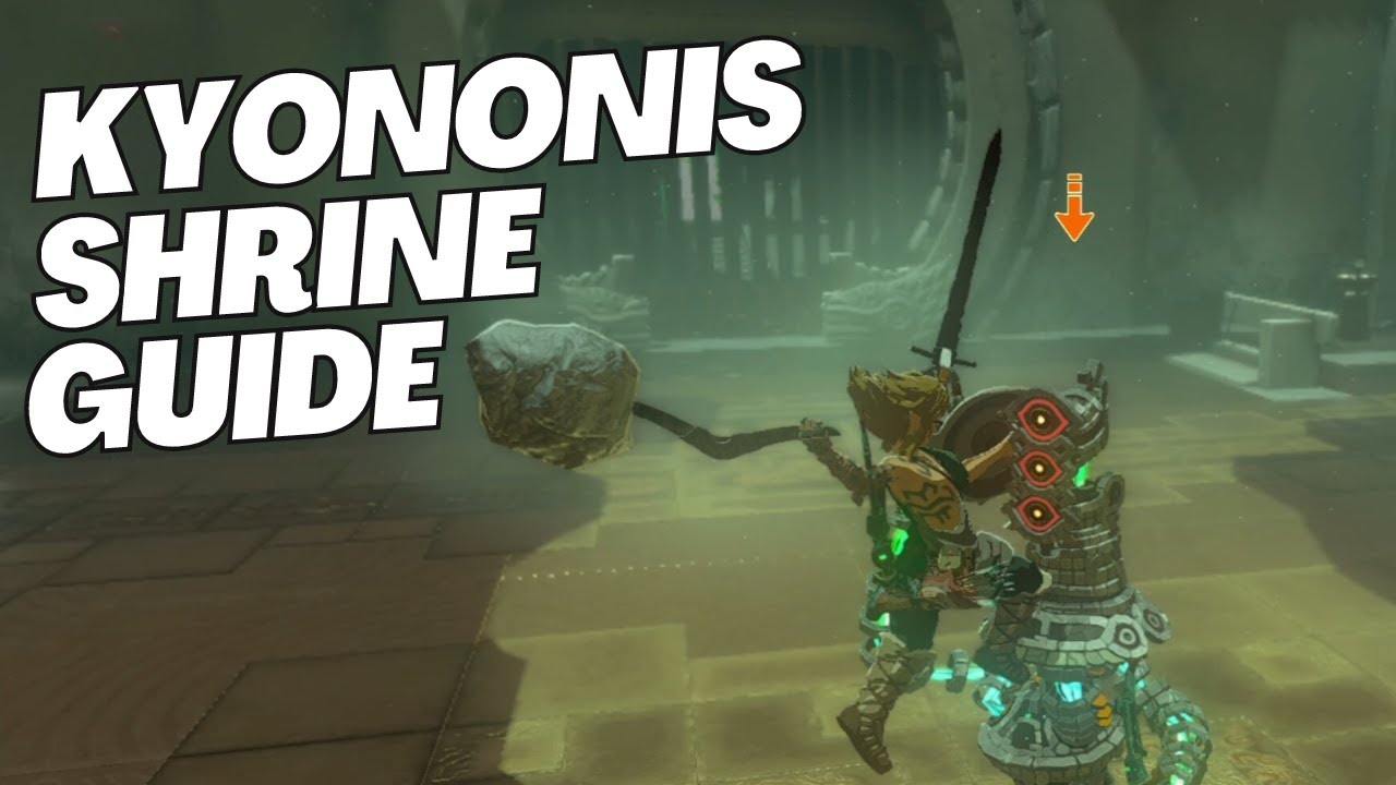 The Legend of Zelda Tears of the Kingdom Kyononis Shrine - How to ...