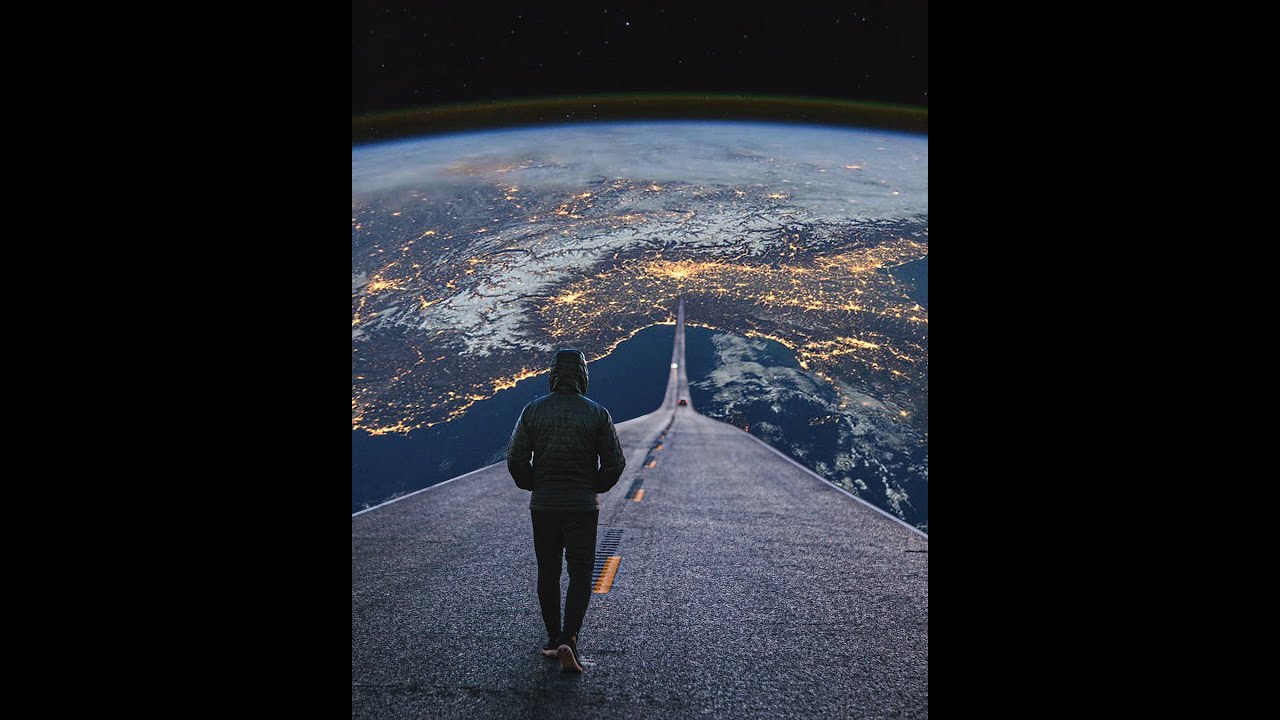 Surreal Road Photo Manipulation Photoshop Tutorial #shorts #photoshop ...