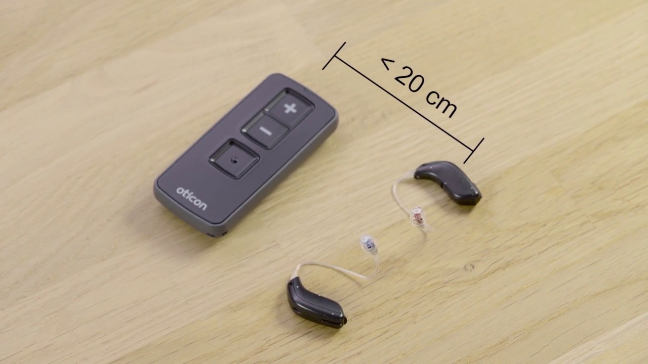Pair Oticon Opn™ hearing aids with Remote Control - YouTube