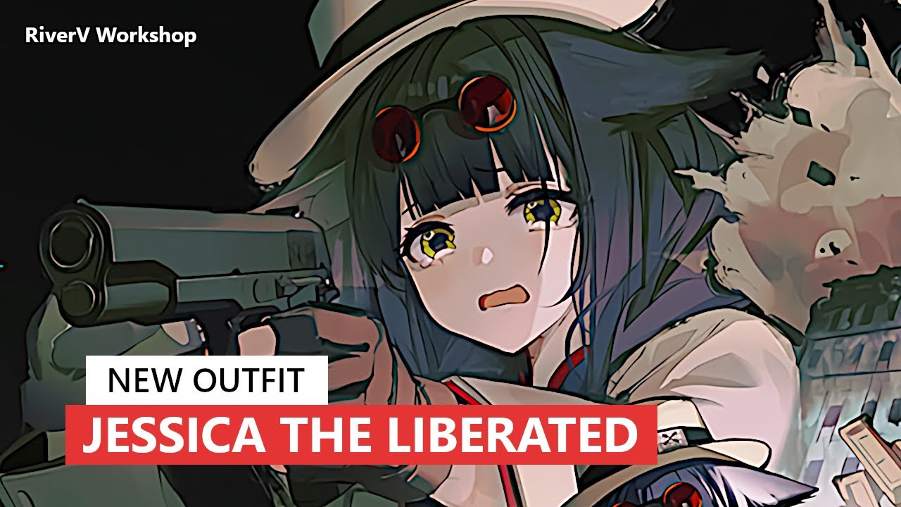 Jessica the Liberated New Skin | Arknights/明日方舟 滌火ジェシカの新コーデ - YouTube