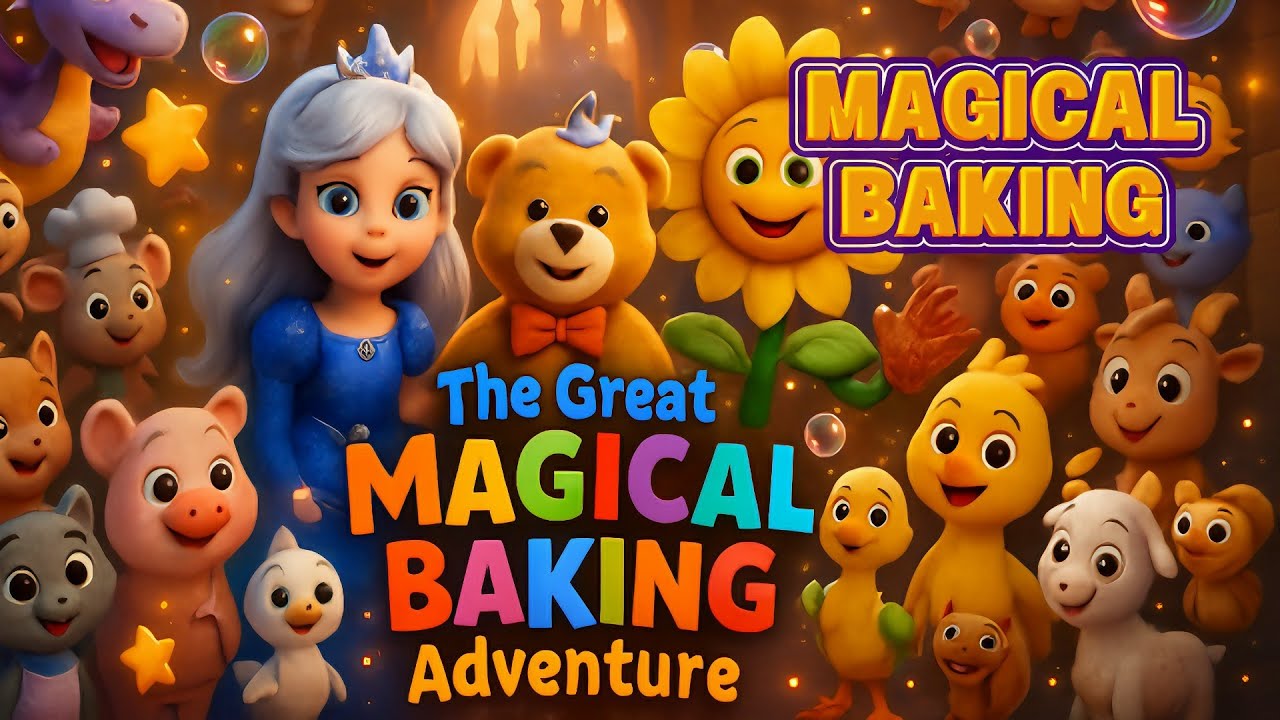 The Magical Baking Song | Skyring Nursery Rhymes & Stories - YouTube