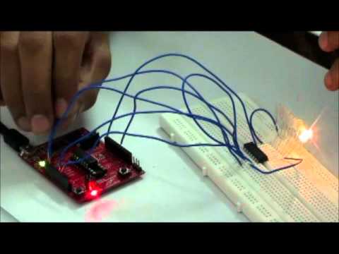 Tenet Technetronics: Interfacing Shift Register with MSP430 Launchpad - YouTube