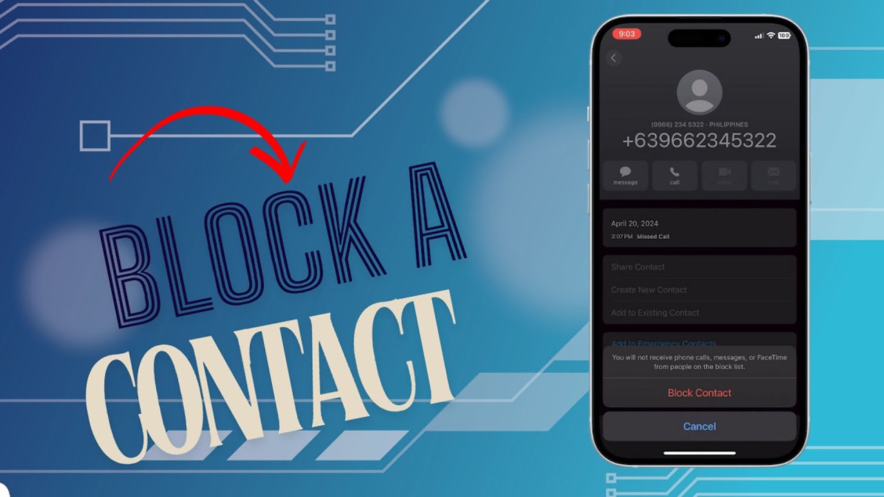 How To Block Or Unblock Contacts On An IPhone 15 YouTube how-to-block-or-unblock-contacts-on-an-iphone-15-youtube