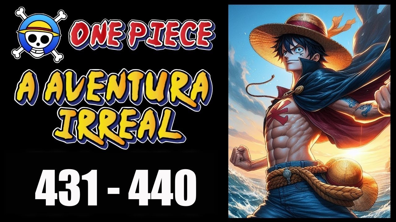 ONE PIECE - A AVENTURA IRREAL - CAP 431 AO 440 - ESCUTE AUDIO NOVEL ...