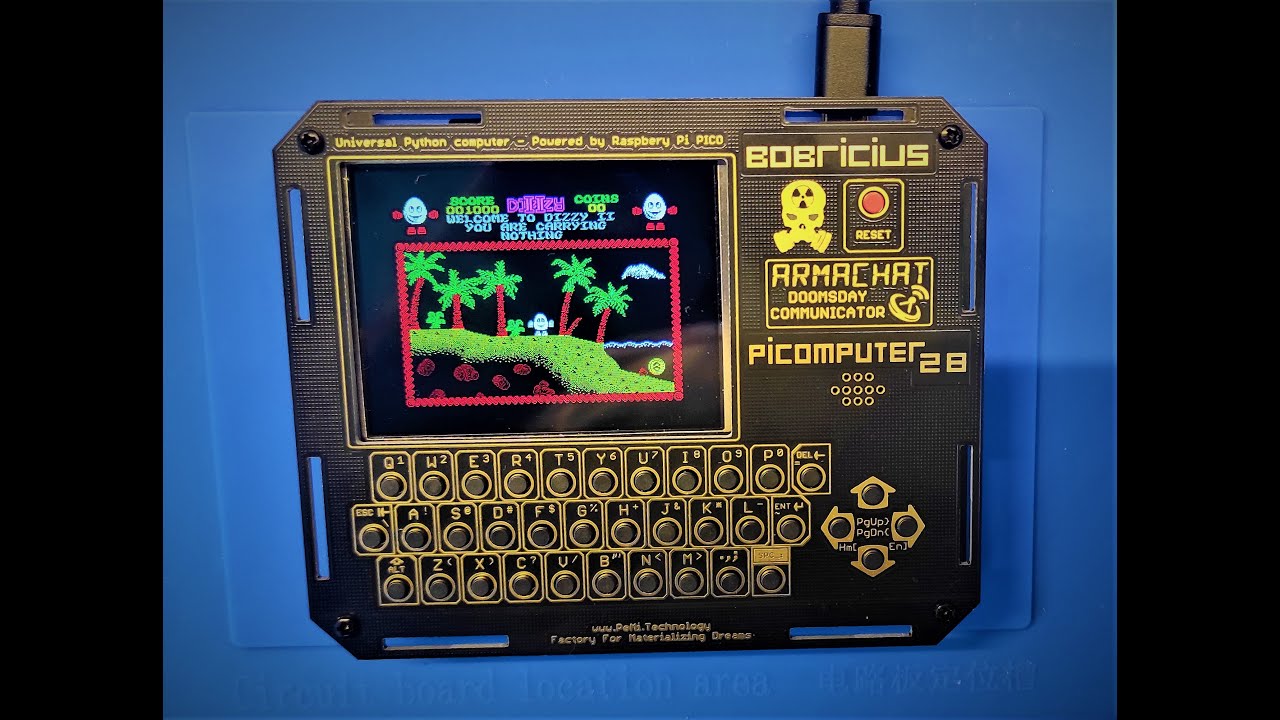 #PICOmputer 28 - quick preview (lot of empty space) - YouTube