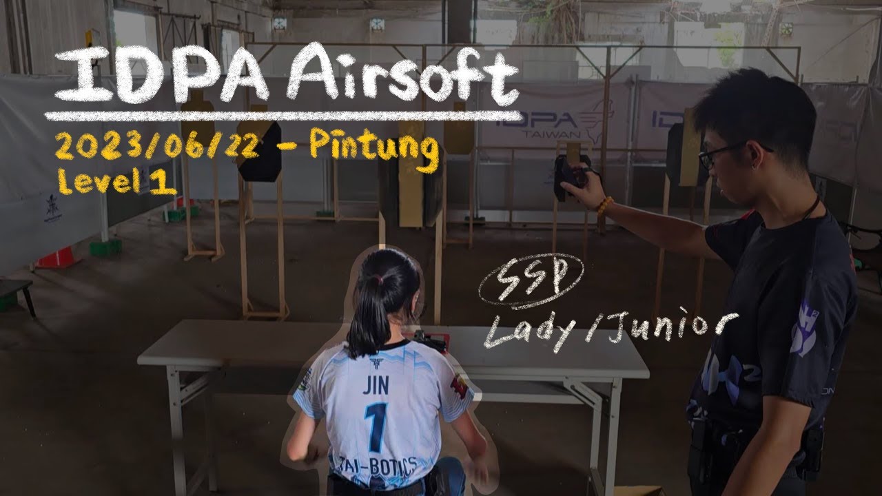 【Airsoft IDPA】6/22 IDPA 屏東一級賽 | Level 1 FULL Stage Runs + Mistake ...