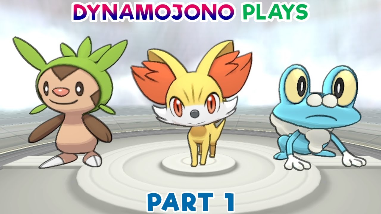 Starting an Adventure in the Kalos Region! | Pokémon X [#1] - YouTube
