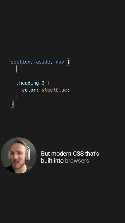 Do you still need a CSS preprocessor? - YouTube