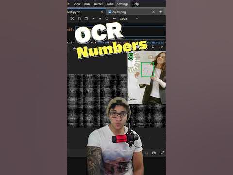 PARTE I Reconocimiento de numeros con python OCR. #python #programacion #opencv #ocr - YouTube