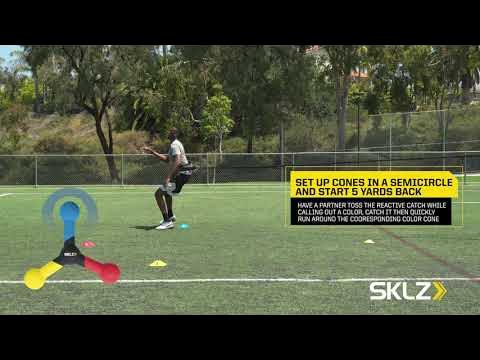 SKLZ Performance Drills | Reactive Sprint To Base & Catch | Reactive Catch, Recoil 360, + RA ...