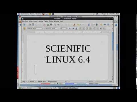 Scientific Linux 6.5 - YouTube