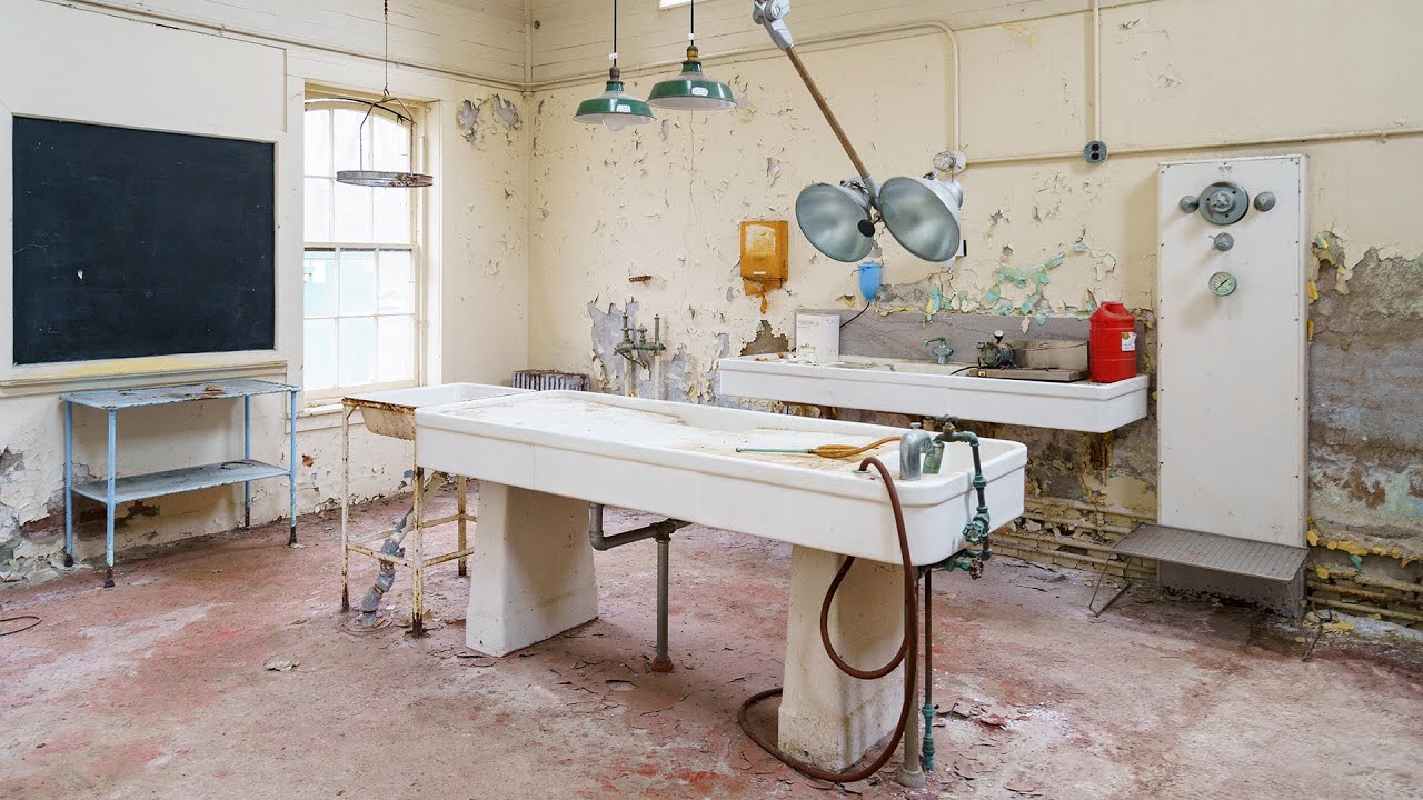 Abandoned Asylum for the Incurable Insane - Incredible Morgue and ...