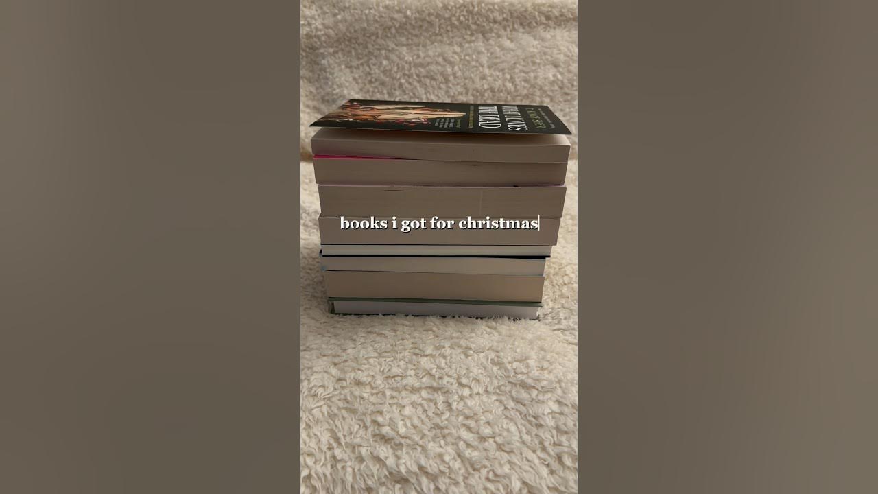 books i got for christmas | Cup of Kee #bookhaul #bookstack - YouTube