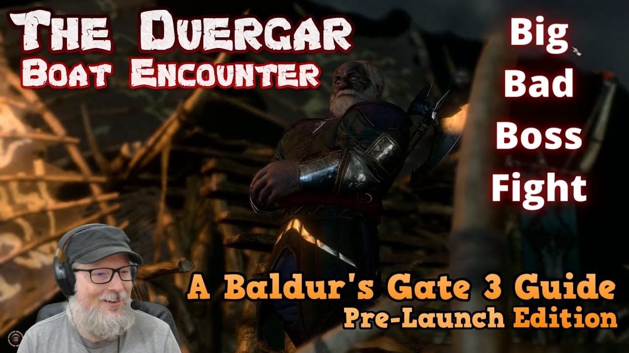 The Duergar Boat Encounter - Baldur's Gate 3 Gameplay Walkthrough: Pre ...