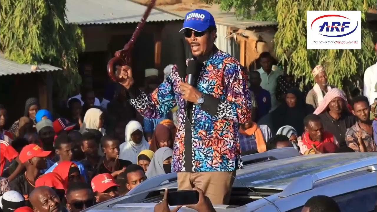 Adan Keynan oo si heer sare luguso dhaweeye Magalada Eldas - YouTube