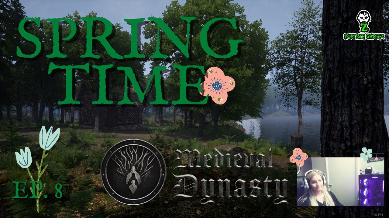 Medieval Dynasty - Springtime and Messing With Buffalo - YouTube