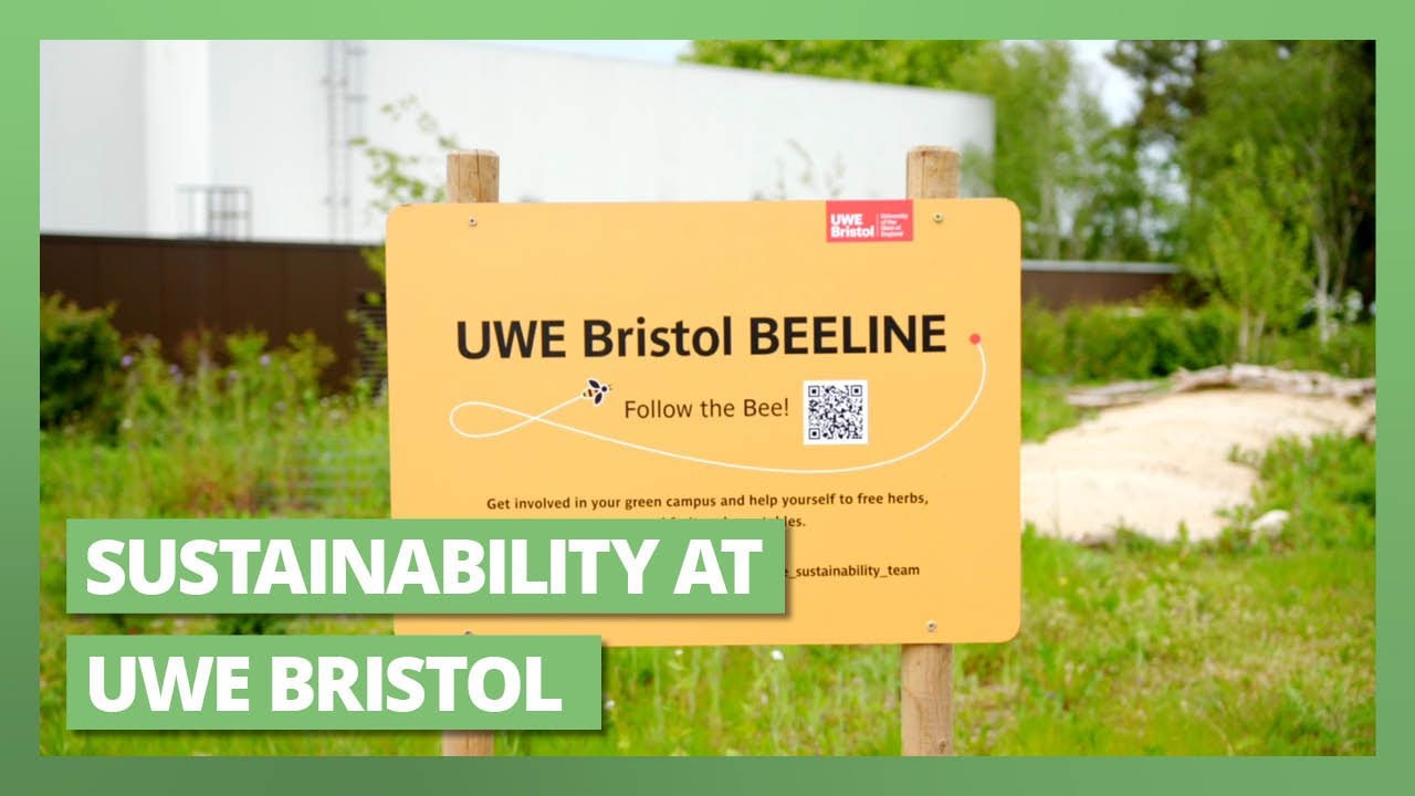 Sustainability at UWE Bristol - YouTube