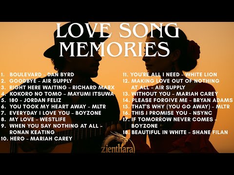 Love Song Memories 90's - Lagu Nostalgia Barat 90 an. 