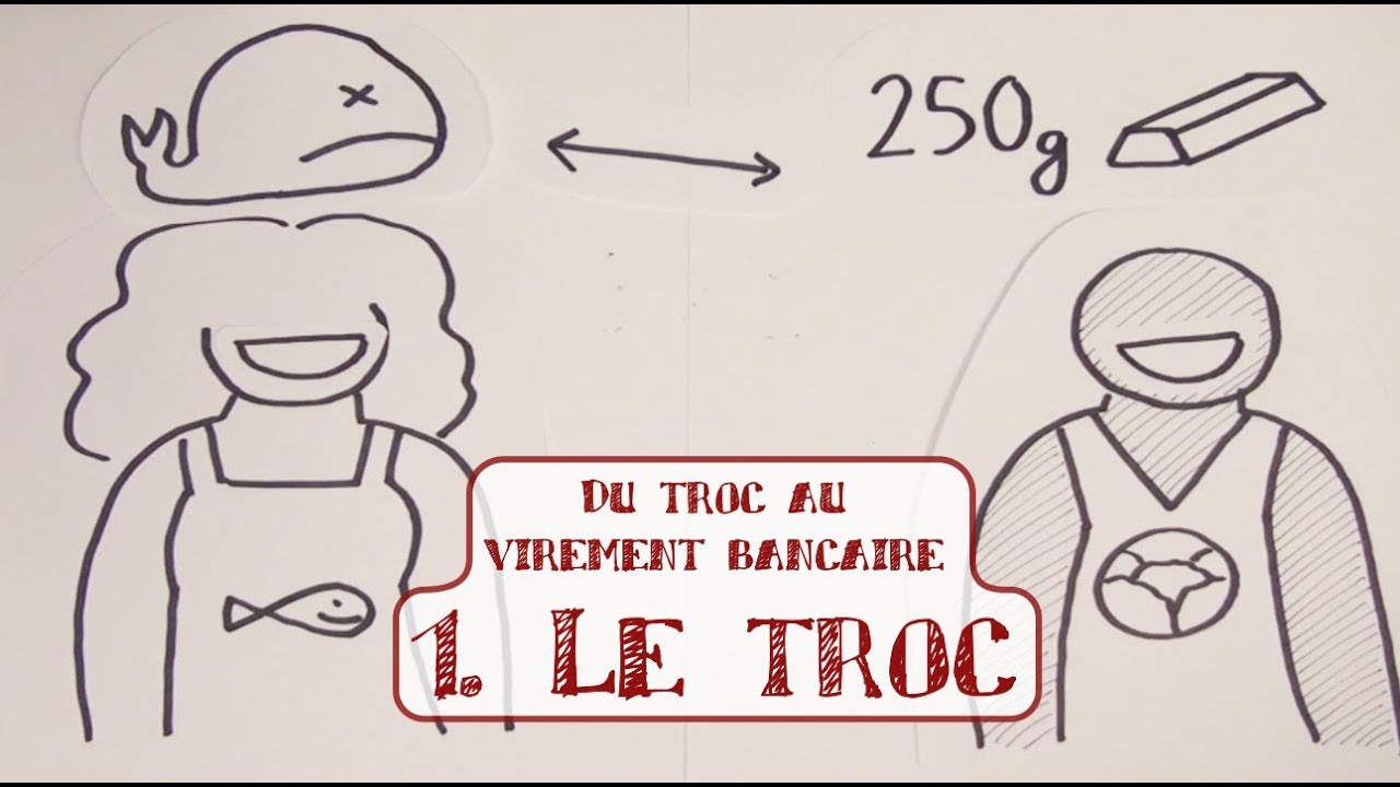Le troc (Du troc au virement bancaire, 1) - YouTube