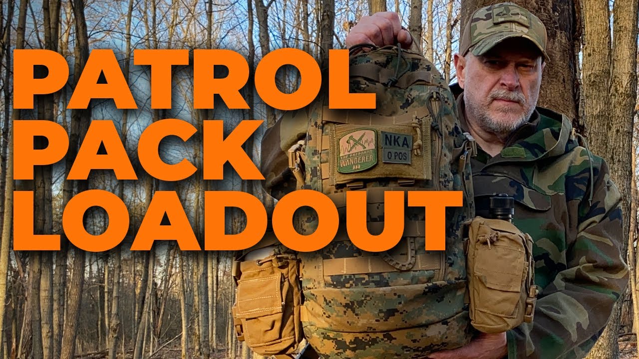 Prepared Citizen Series: Minuteman Patrol Pack Loadout - YouTube