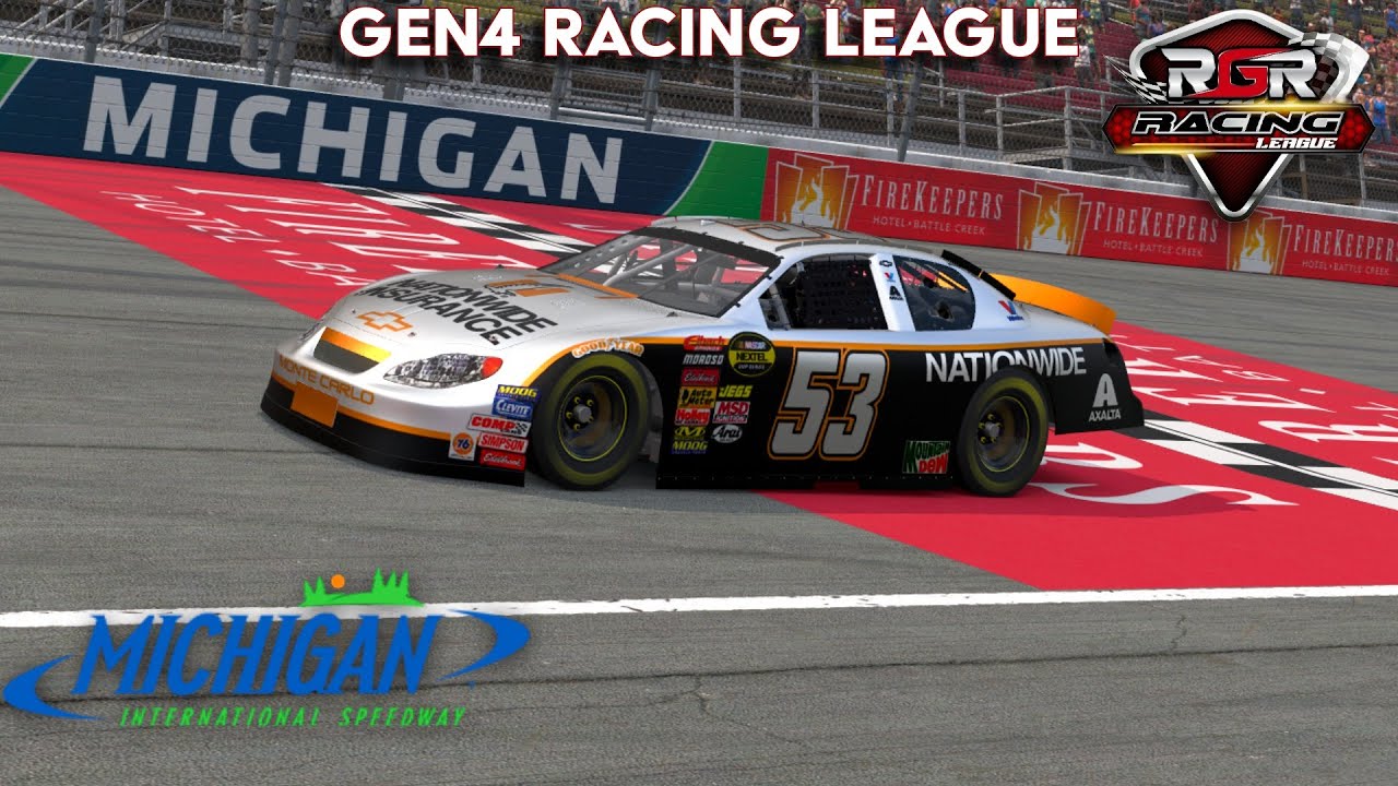 iRacing Gen 4, RGR Racing League at Michigan International Speedway ...