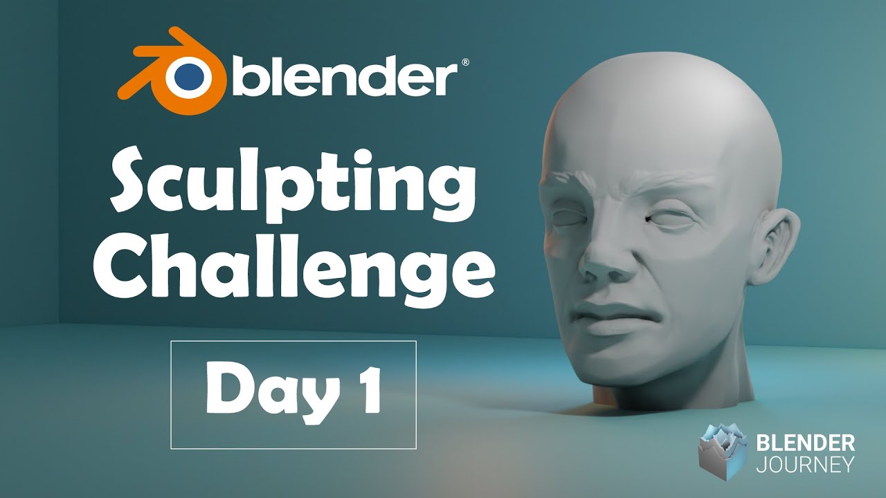 Blender Sculpting Challenge - Day 1 - YouTube