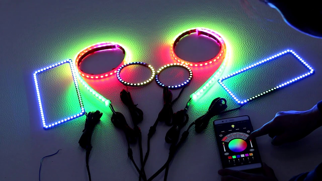 multi-zone controllers for led lights - YouTube
