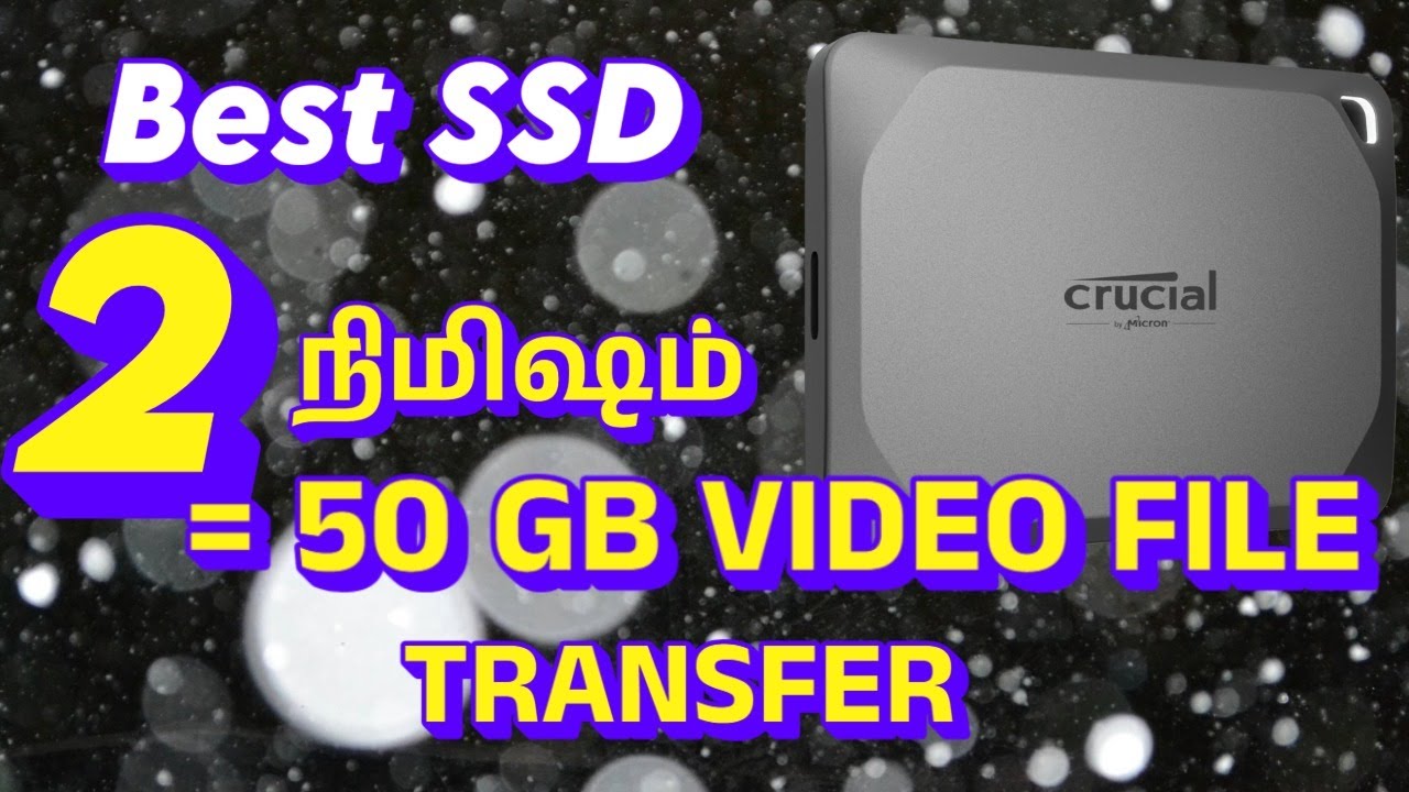 Best ssd faster file transfer speed crusial x9 pro ssd 2tb - YouTube
