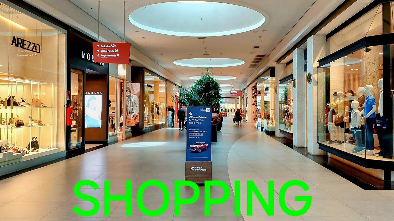 SHOPPING PARQUE DOM PEDRO, Um Destino Imperdível em Campinas-SP - YouTube