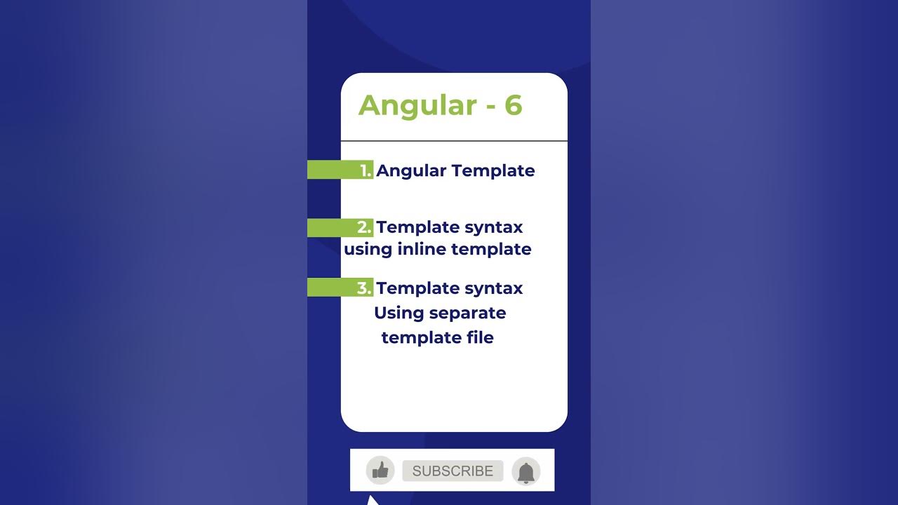 Day-6 Angular Interview Questions and Answers | Angular Template #shorts ‪@CodingKnowledge - YouTube