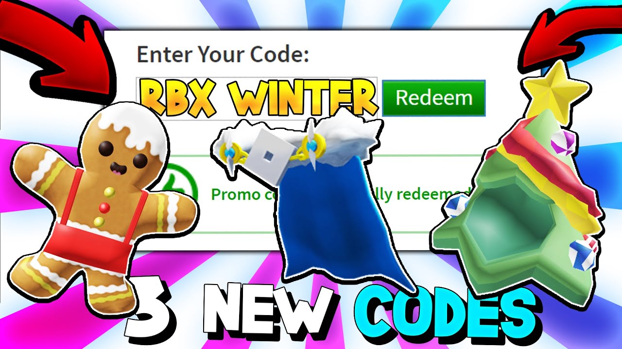 WINTER Roblox Promo Codes on ROBLOX 2021! || All Roblox Promo Codes ...