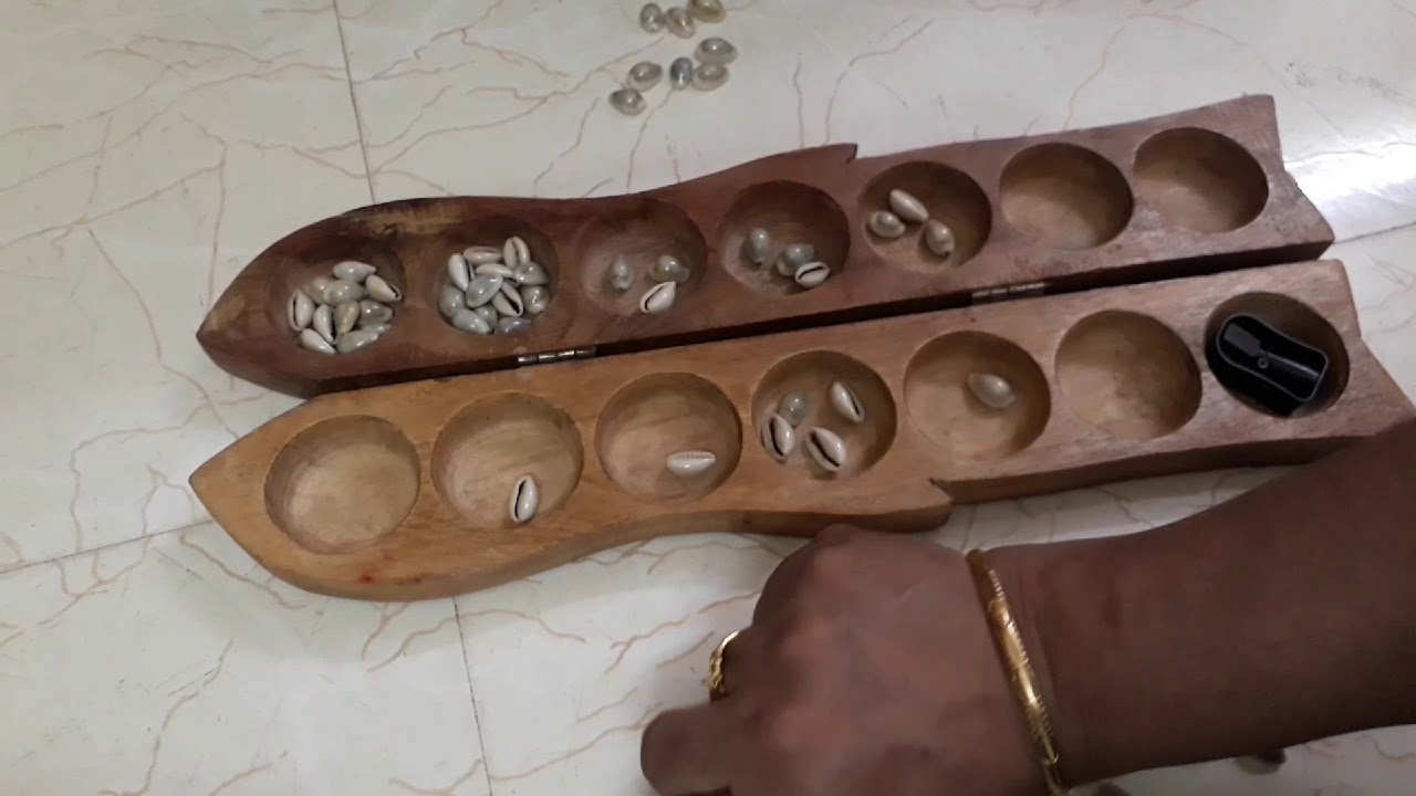 SouthIndian traditional indoor game| பல்லாங்குழி ஆடலாம் வாங்க| how to ...