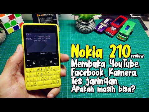 Nokia Asha 210, tes wifi buka youtube, facebook, dll. Apakah masih bisa?