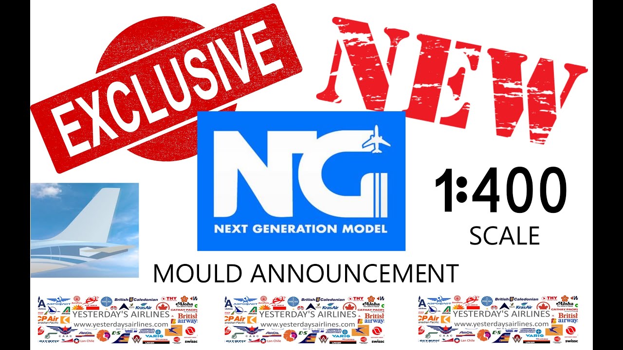 EXCLUSIVE: New NG Models 1:400 Scale Mould Announcement! - YouTube