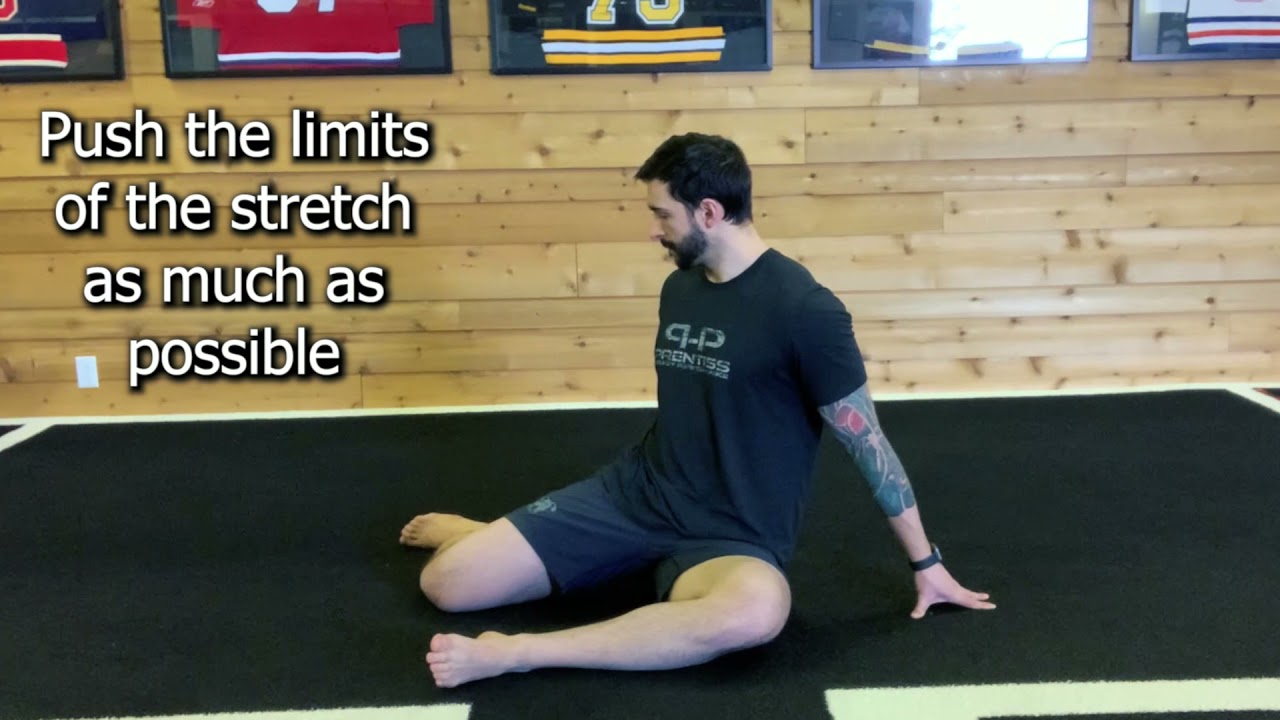 9090 Hip Internal Rotation Eccentrics hands down - YouTube