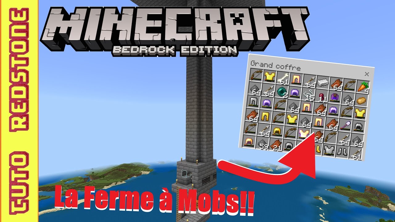 Comment fabriquer une ferme à Mobs: [TUTO] Minecraft 1.21 MCPE, Switch ...