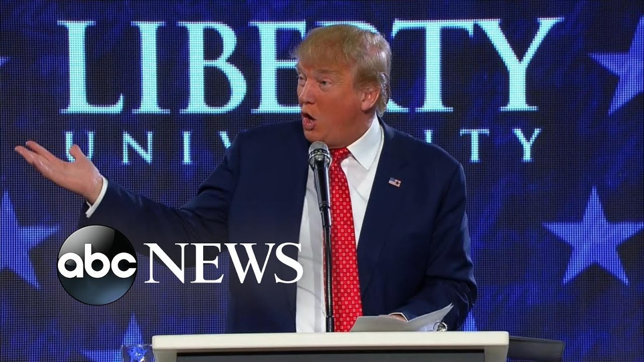 Donald Trump Reaches Out to Evangelical Voters - YouTube