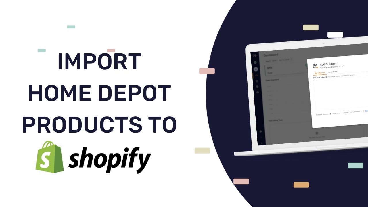 Import Products From Home Depot To Shopify | Shopify Dropshipping - YouTube
