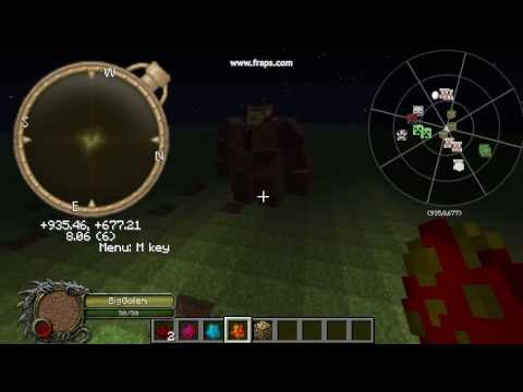 Big Golems And Mini Golems in Minecraft Mo'Creatures Mod - YouTube