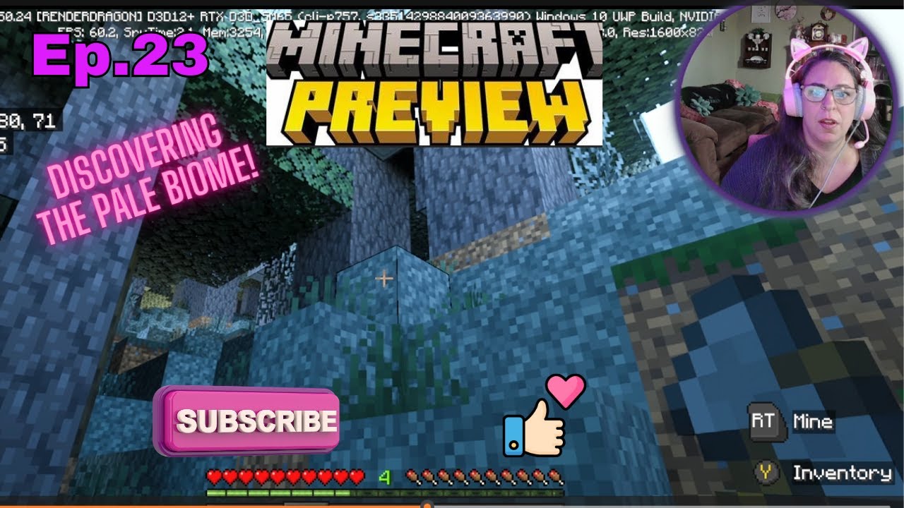 Minecraft Preview | Discovering The Pale Biome! | Ep.23 - YouTube