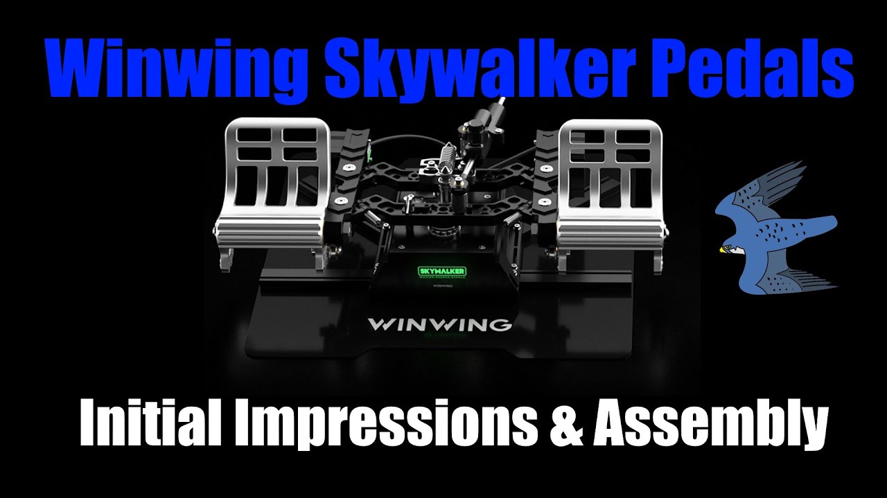 Winwing Skywalker Pedals Initial Impressions and Assembly - YouTube