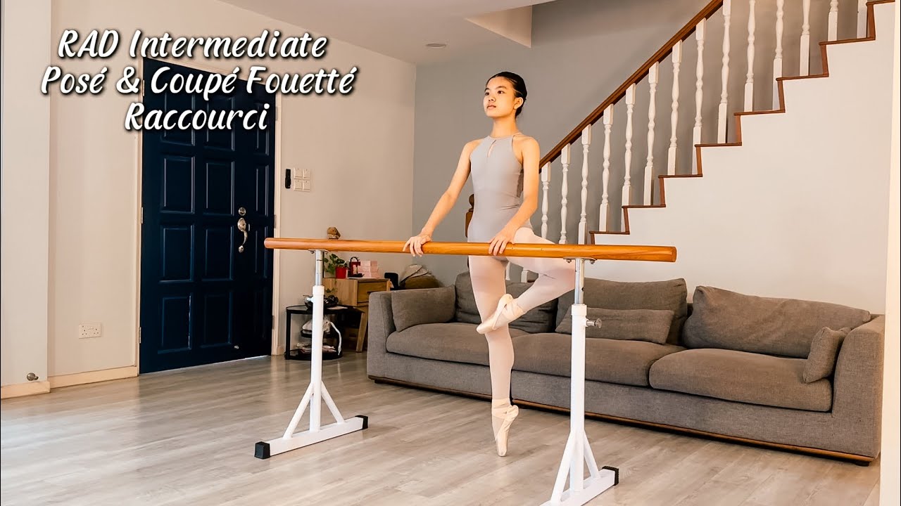 RAD Intermediate Ballet - Pose & Coupe Fouetté Raccourci - YouTube
