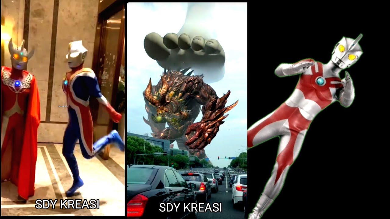 Ultraman Melawan Musuh 😂😆 - YouTube